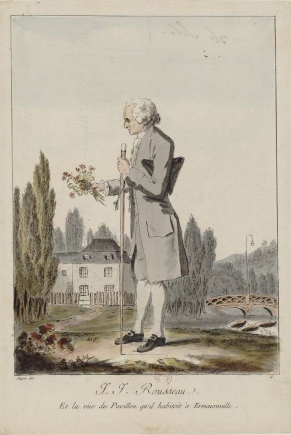 Der Park Jean-Jacques Rousseau in Ermenonville: der erste ...